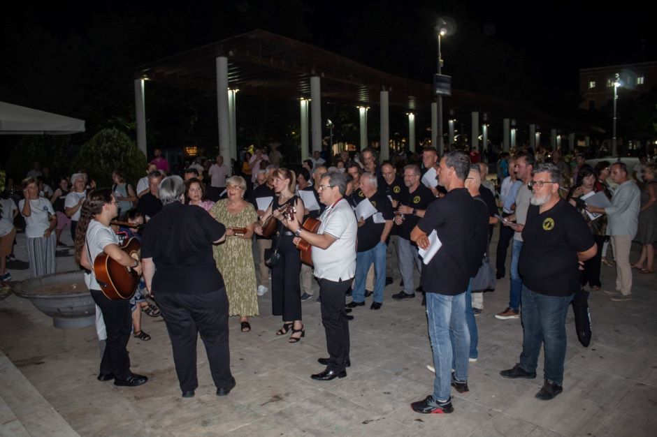Ανασκόπηση του 1ου Χορωδιακού φεστιβάλ Μεγαλόπολης - Καφενείο Μεγαλόπολης